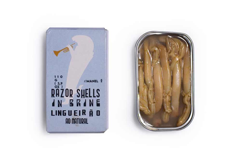Ati Manel Razor Shells in Brine – ZelliPasta