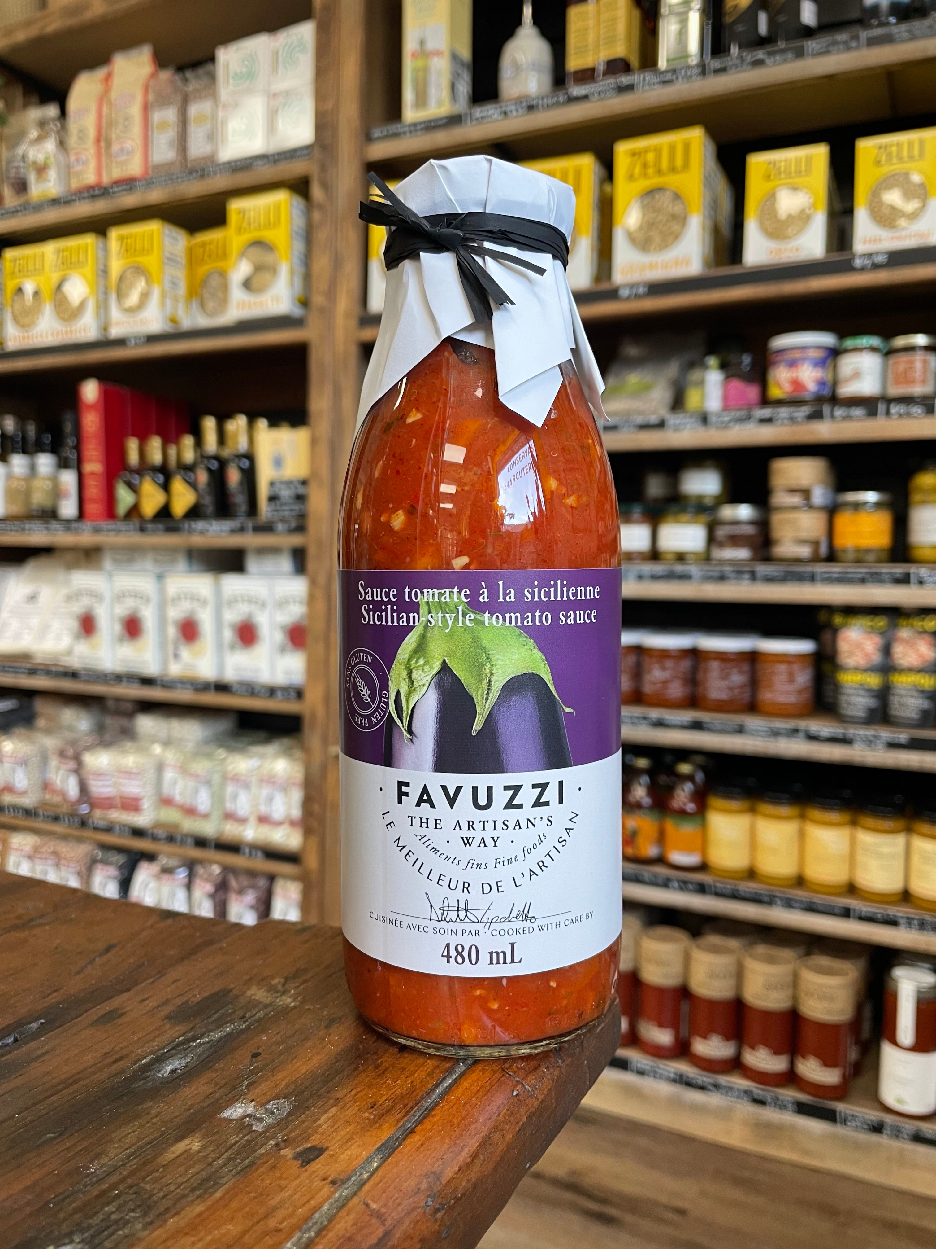 Favuzzi Sicilian Sauce – ZelliPasta